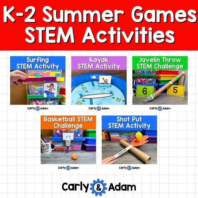 Summer Games STEM Challenges for 3-5 (Third Grade, Fourth Grade, and ...