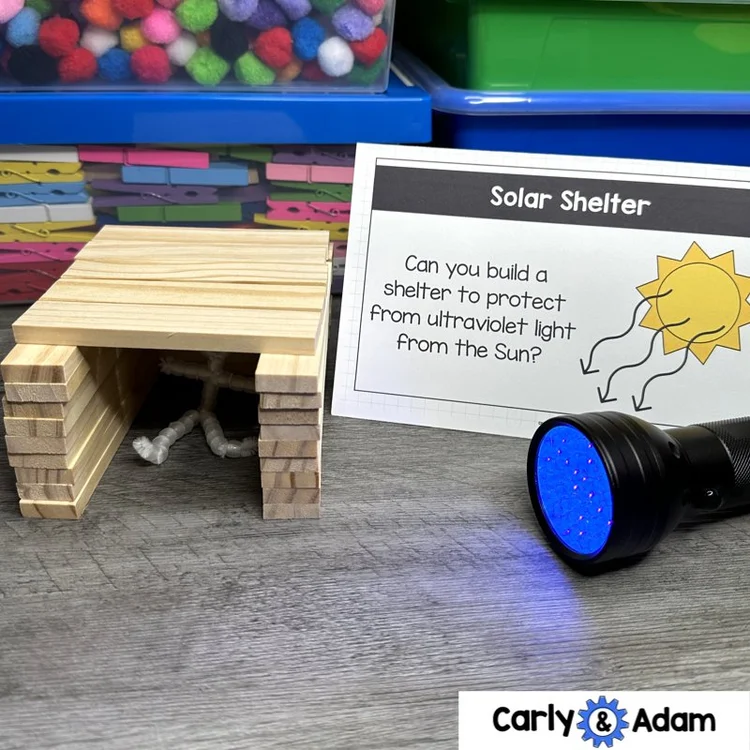 Solar Eclipse STEM Centers and Activities — Carly and Adam