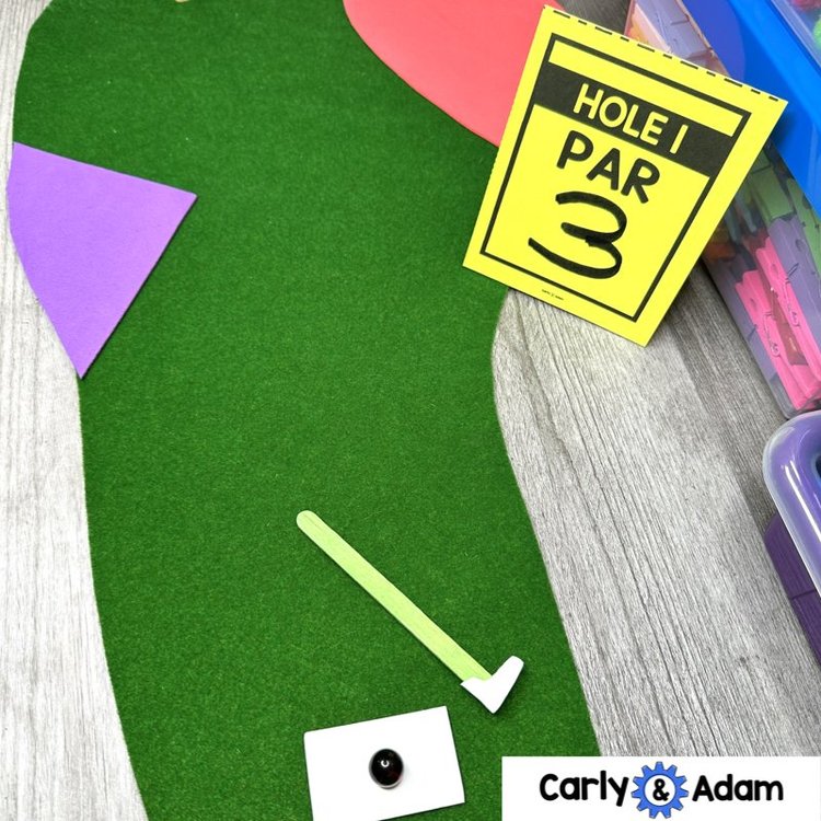 Mini Golf STEM Challenge — Carly and Adam