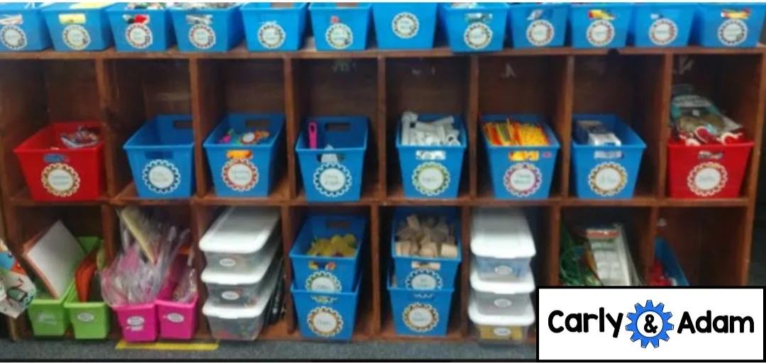 Elementary STEM Classroom Organization Tips and Tricks — Carly and Adam