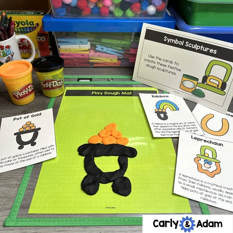 St. Patrick's Day STEM Centers — Carly and Adam