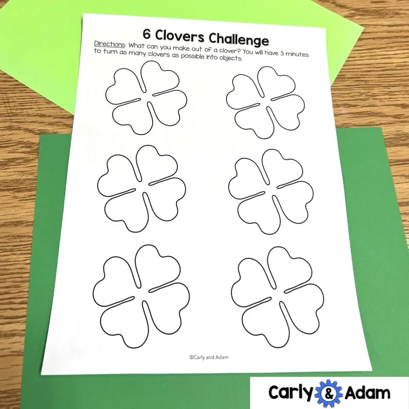 Free St. Patrick's Day Activity — Carly and Adam
