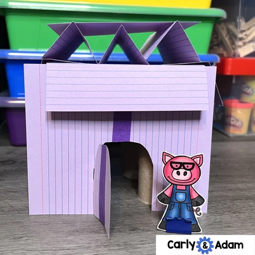 The Three Little Pigs STEM Activities and Challenges — Carly and Adam