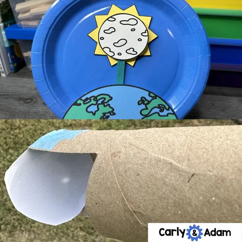 Solar Eclipse STEM Challenge and Activities — Carly and Adam