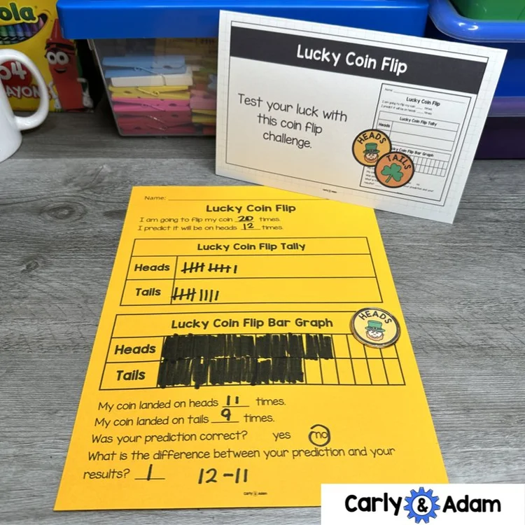 St. Patrick's Day STEM Centers — Carly and Adam