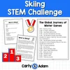 Downhill Skiing Winter Games STEM Challenge for Kids — Carly and Adam