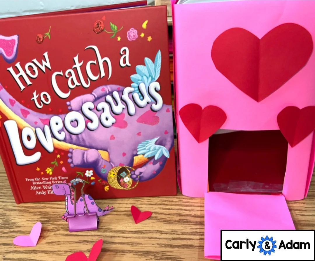 Valentine's Day Read Alouds and STEM Challenges — Carly and Adam
