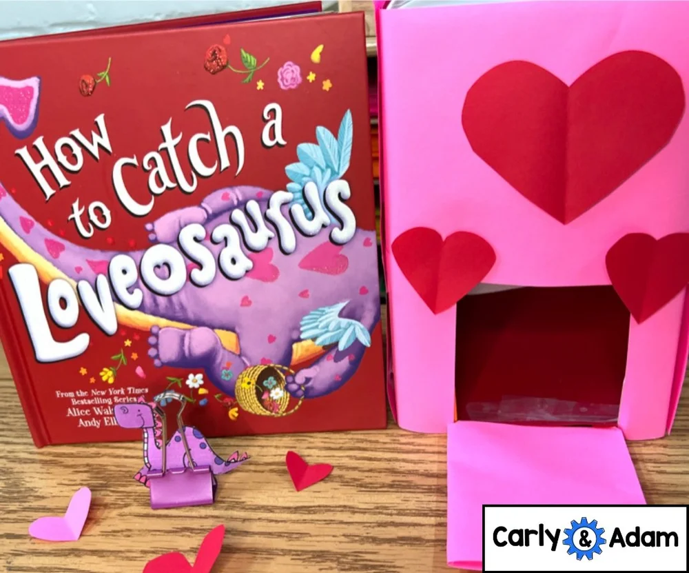Valentine's Day Read Alouds and STEM Challenges — Carly and Adam