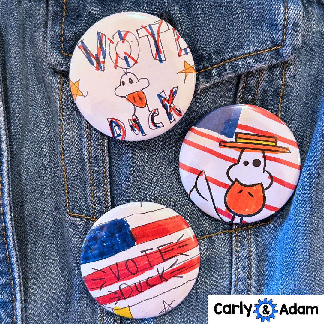 Duck For President Election Activities for Kids — Carly and Adam