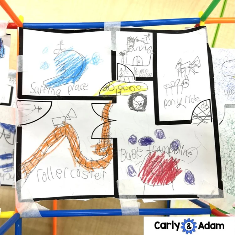 If I Built a School Read Aloud STEM Activity for Kids — Carly and Adam