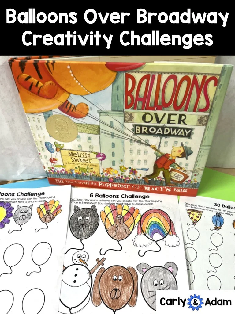 FREE Balloons Over Broadway Creativity Activity for Kids — Carly and Adam
