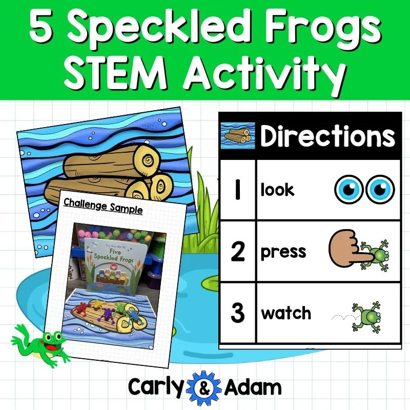 Preschool Counting Activities for Spring: Printable Ducks & Frogs ...
