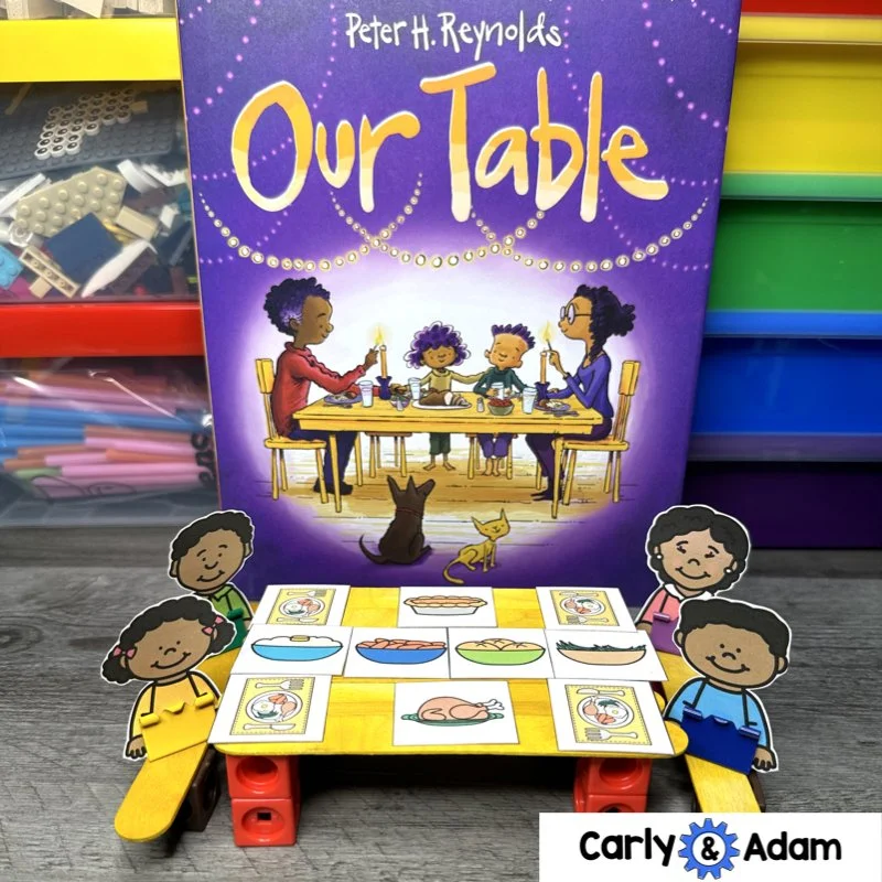 Our Table by: Peter H. Reynolds Thanksgiving Table STEM Challenge ...