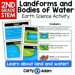 5 Tips for Teaching Landforms, Waterways, and Bodies of Water — Carly ...