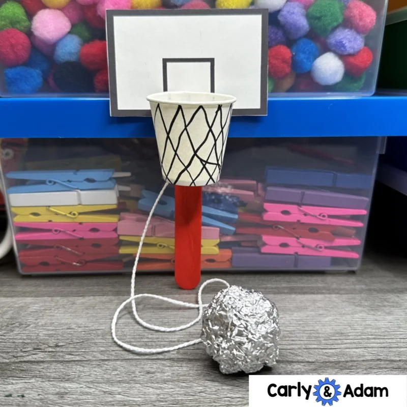 Basketball STEM Challenge — Carly and Adam