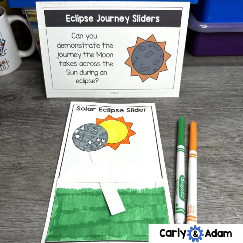 Solar Eclipse STEM Centers and Activities — Carly and Adam