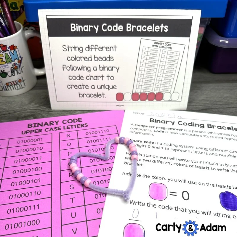 Valentine's Day STEM Centers — Carly and Adam