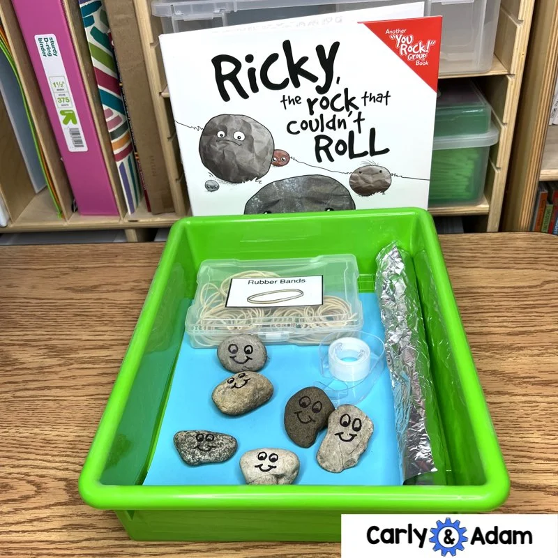 Ricky the Rock STEM Challenge — Carly and Adam