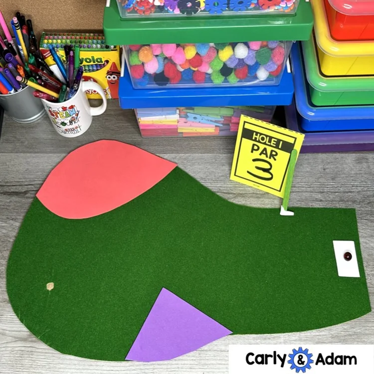 Mini Golf STEM Challenge — Carly and Adam