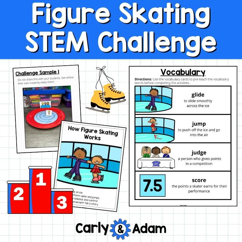 Winter Olympics Figure Skating STEM Activity for Kids — Carly and Adam