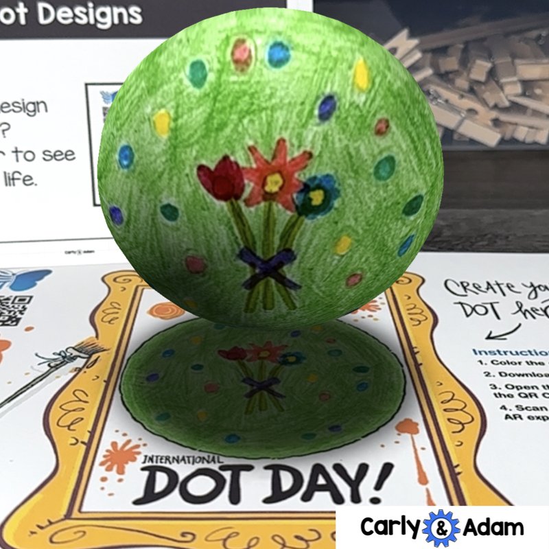 International Dot Day Centers — Carly and Adam