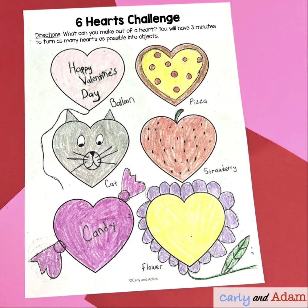 Free Valentine's Day Activity — Carly and Adam