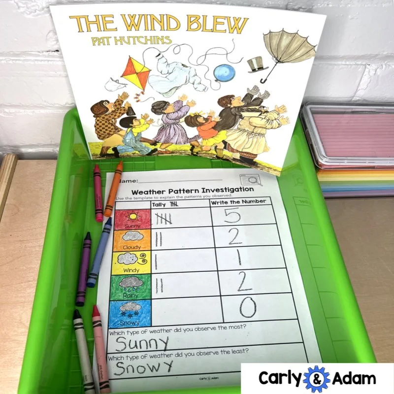 Kindergarten Weather Investigations — Carly and Adam