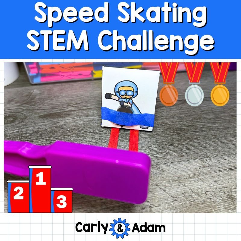 Speed Skating Winter Olympic Games STEM Challenge (K–2): Engineering ...
