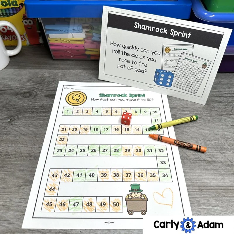 St. Patrick's Day STEM Centers — Carly and Adam