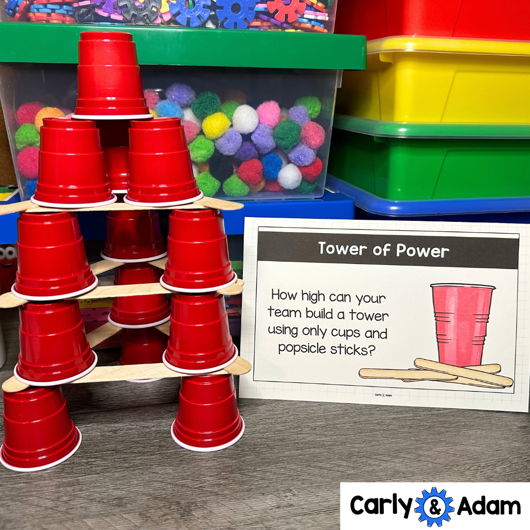 Team Building STEM Activities and Challenges — Carly and Adam