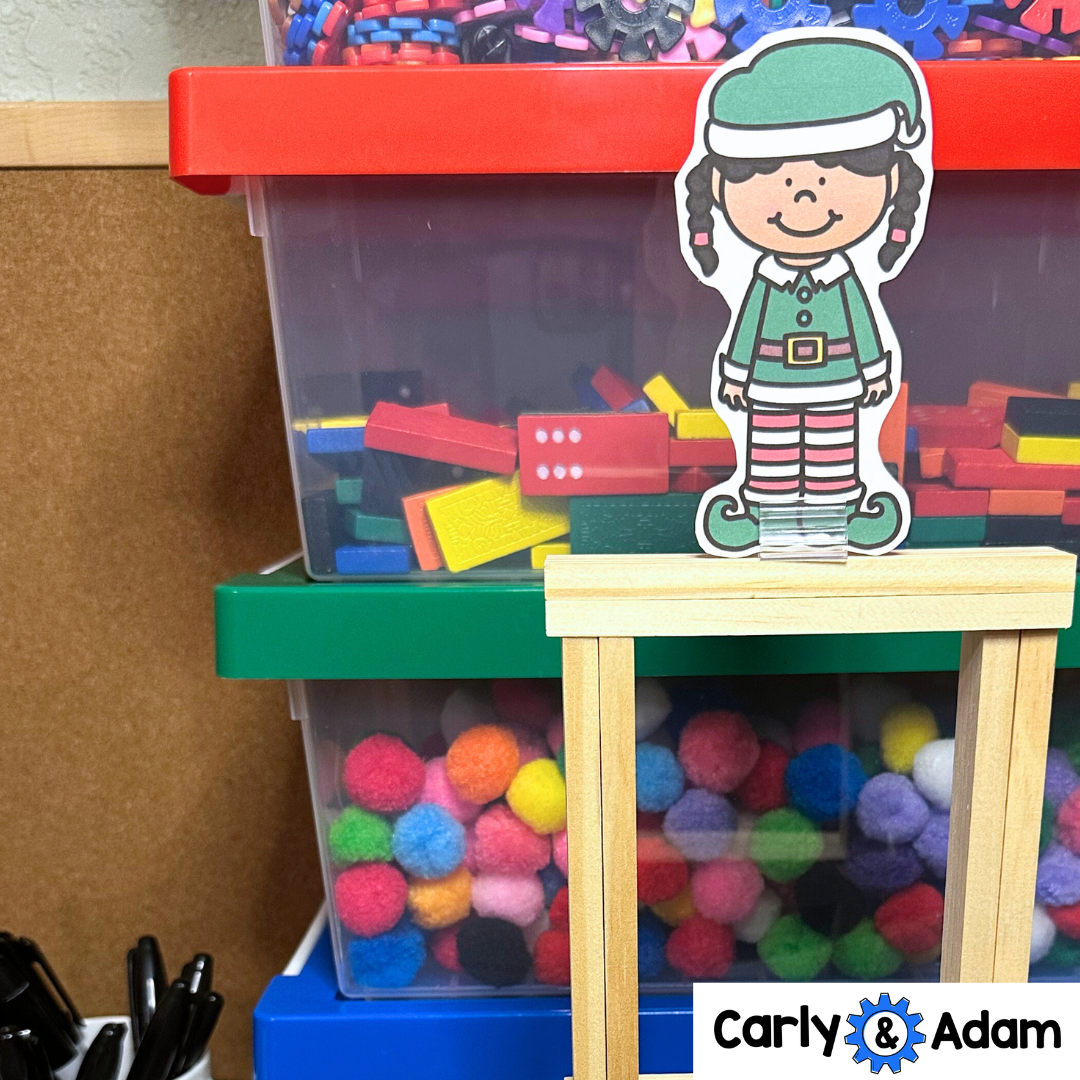 Elf Tower STEM Activity and Challenge — Carly and Adam