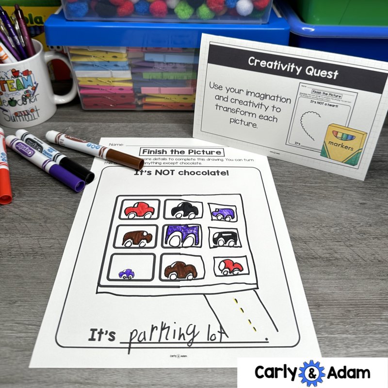 Valentine's Day STEM Centers — Carly and Adam