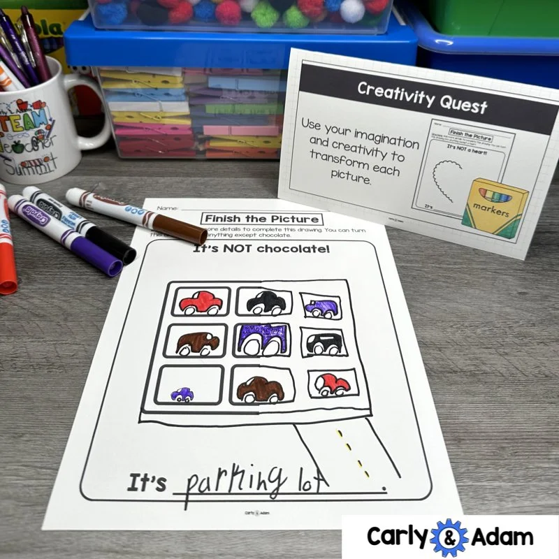 Valentine's Day STEM Centers — Carly and Adam