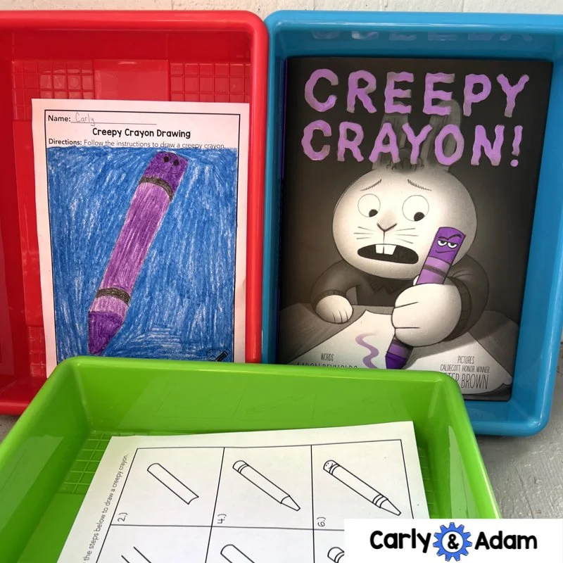 Creepy Crayon STEAM Freebie Writing Activity with ChatterPix — Carly ...