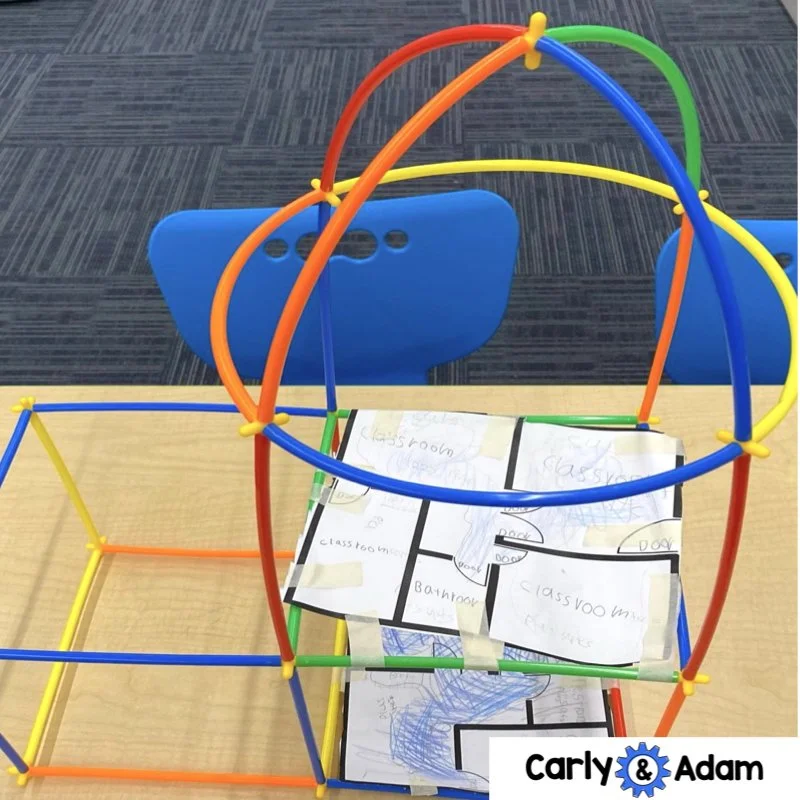 If I Built a School Read Aloud STEM Activity for Kids — Carly and Adam