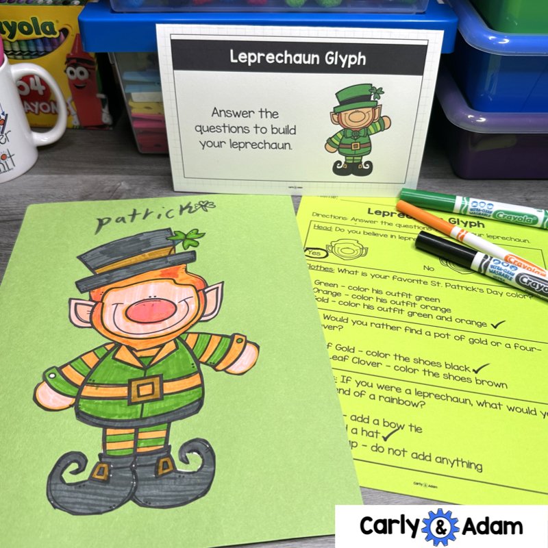 St. Patrick's Day STEM Centers — Carly and Adam