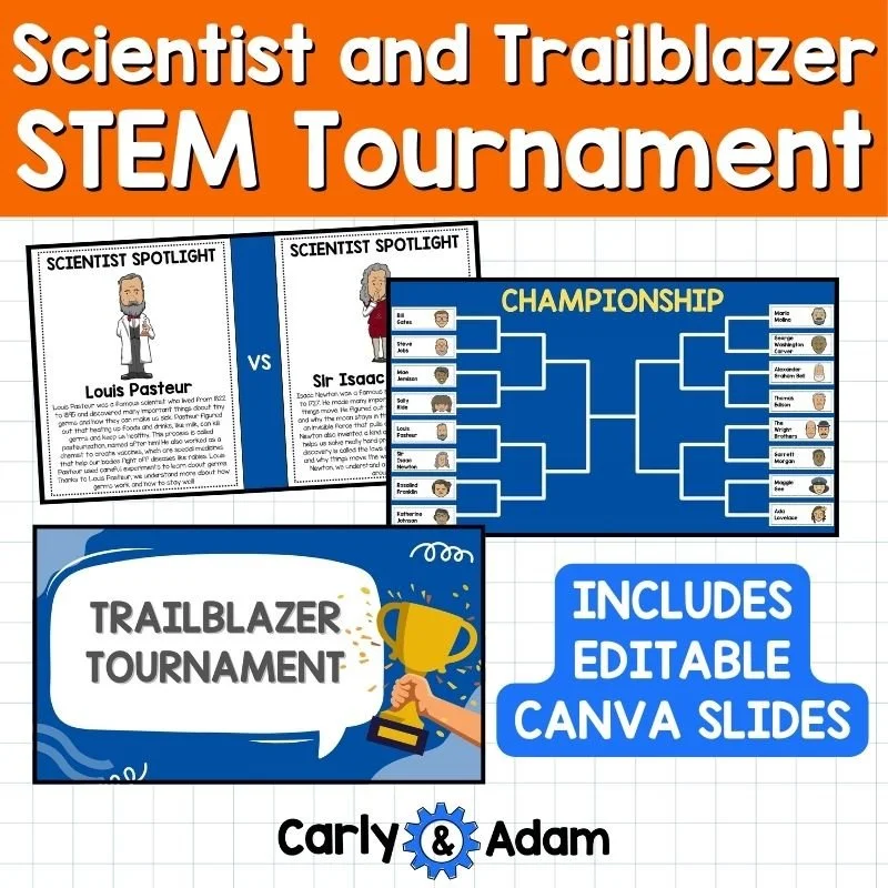STEM Spotlight March Madness Style Tournament for Kids — Carly and Adam