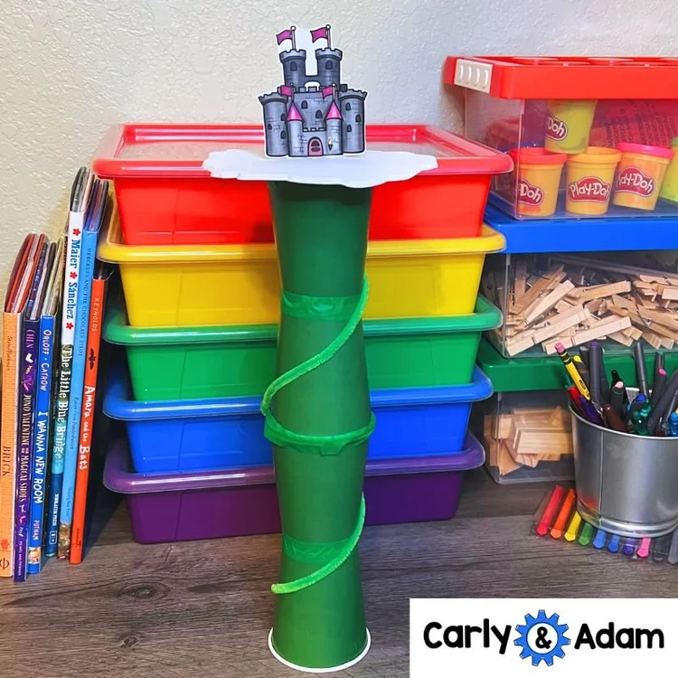 Jack and the Beanstalk Fairy Tale STEM Challenge — Carly and Adam