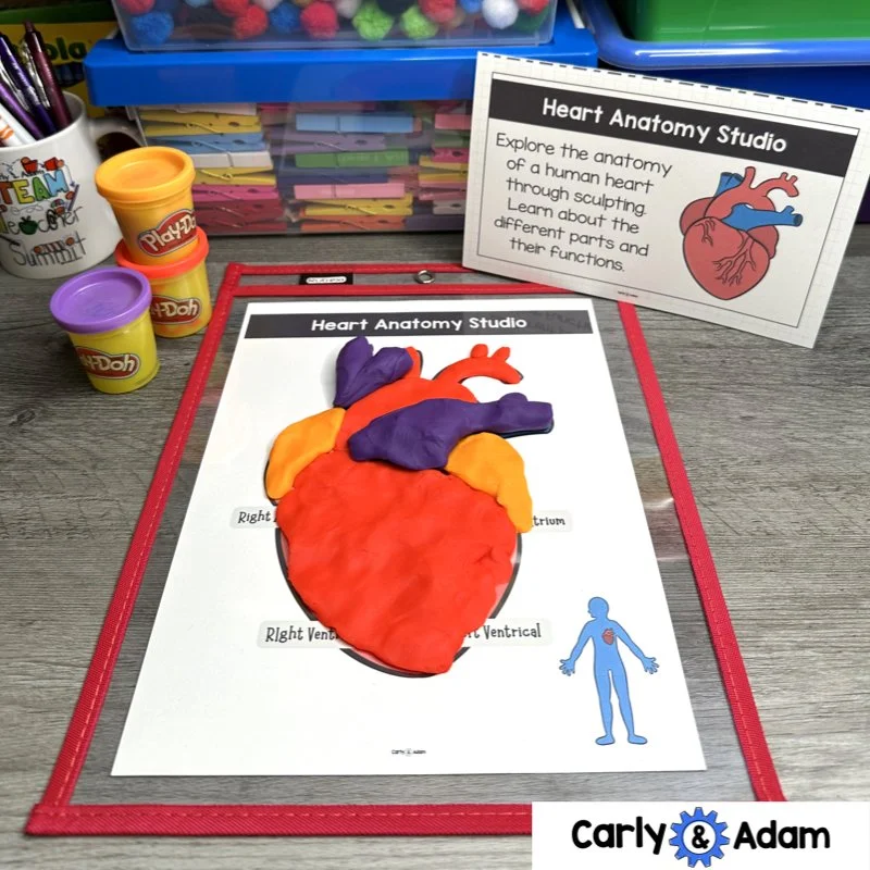 Valentine's Day STEM Centers — Carly and Adam