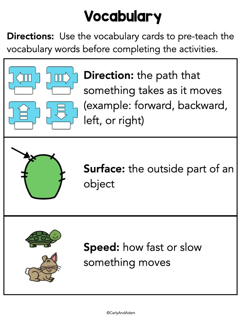 3 Tips for Teaching Force and Motion to Kindergarten Students: A Carly ...