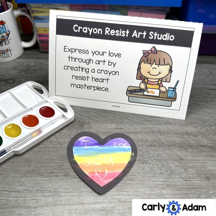 Valentine's Day STEM Centers — Carly and Adam