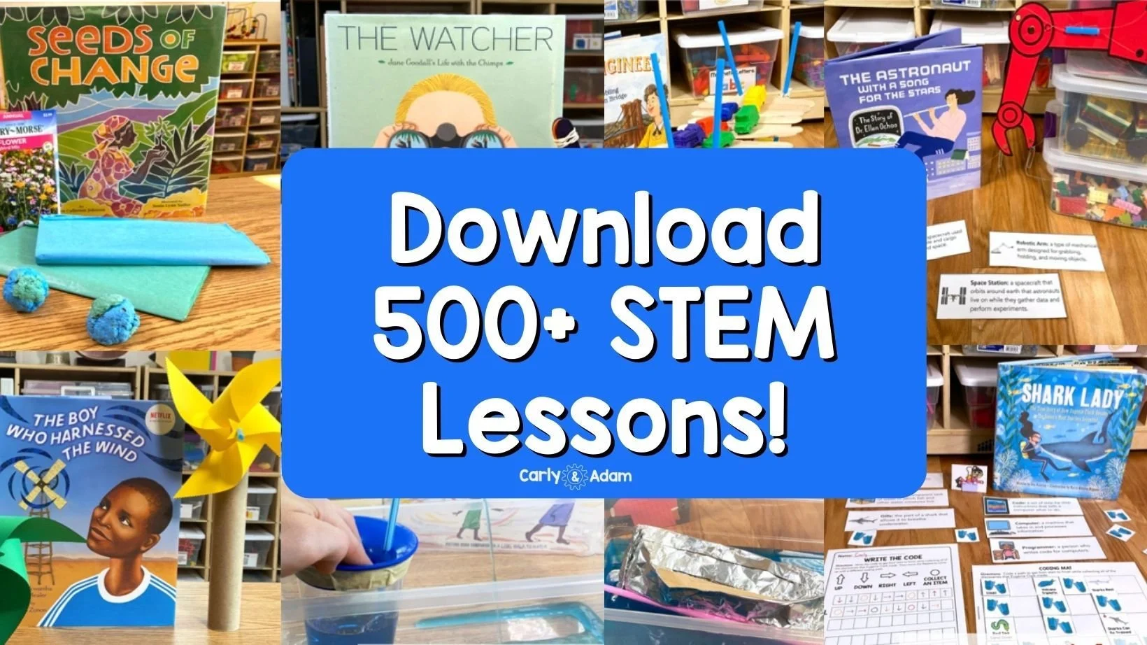 Back to School STEM Challenges — Carly and Adam