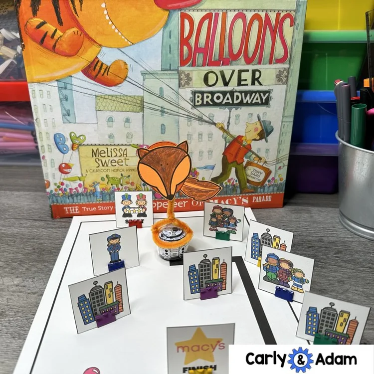 Balloons Over Broadway with Ozobots — Carly and Adam