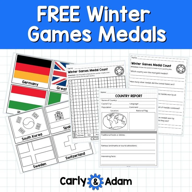 Free Winter Olympics Activities for Kids — Carly and Adam