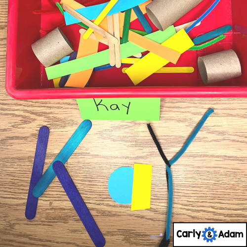 The Best First Day of School STEM Challenge (Name Tag Challenge ...