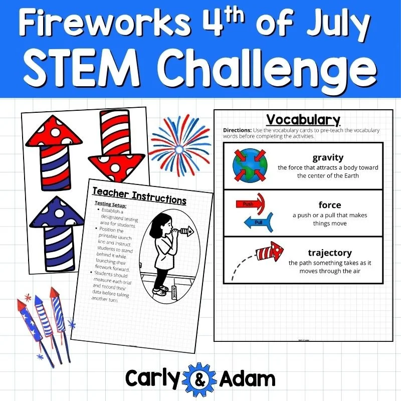 America's 250th Birthday STEM Challenge for Kids Air-Powered Fireworks ...