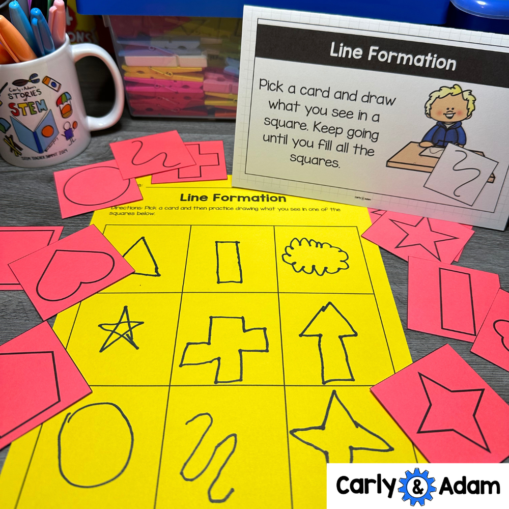 Kindergarten Fine Motor Activities — Carly and Adam