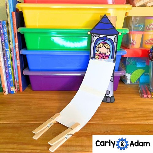 Rapunzel Fairy Tale STEM Activity — Carly and Adam