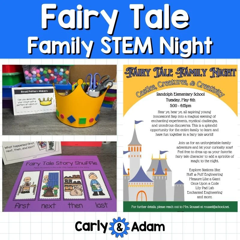 FREE Family STEM Night Planning Guide — Carly and Adam