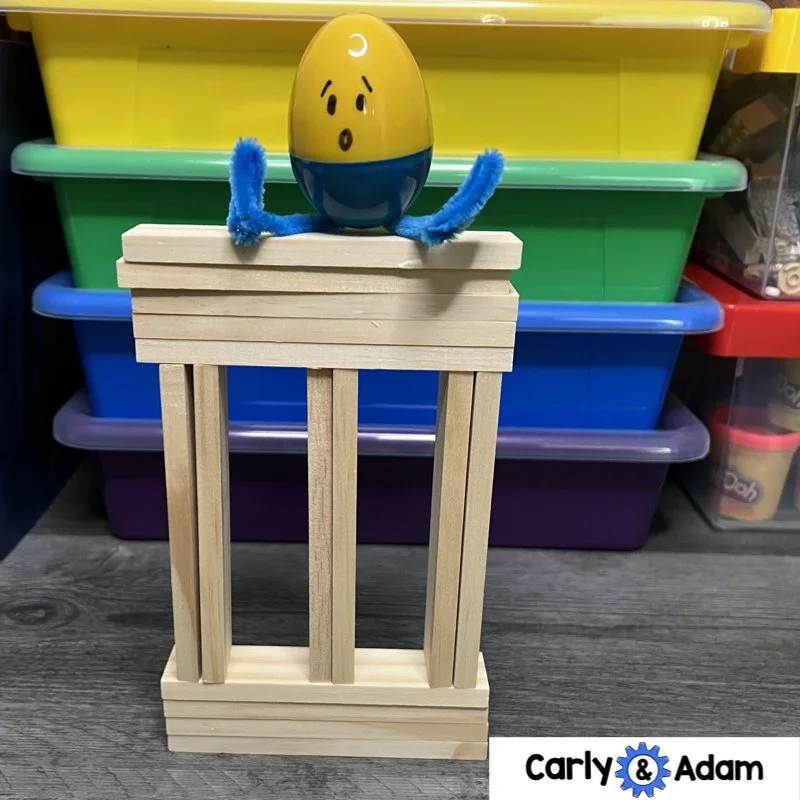 Humpty Dumpty STEM Challenge — Carly and Adam
